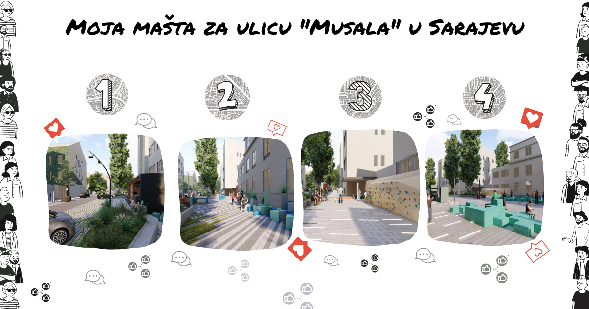 Vote for the proposed redesign concepts of Musala Street on the Open ...