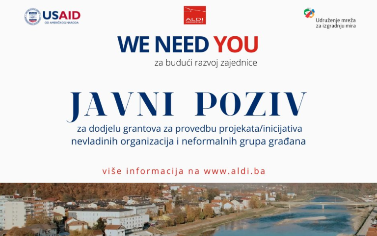 Javni poziv za dodjelu grantova